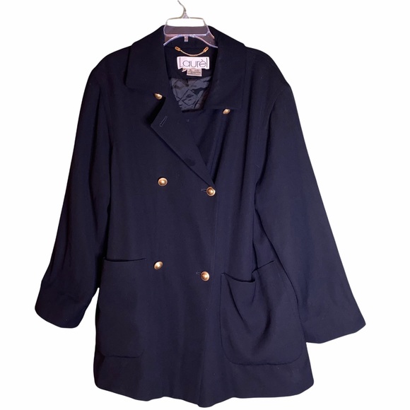 laurel | Jackets & Coats | Laurel Reine Schurwolle 0 Wool Coat Black 38 ...